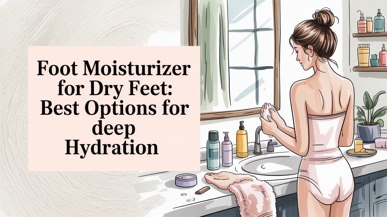 Foot moisturizer for dry feet: Best Options for Deep Hydration – Jane Vine