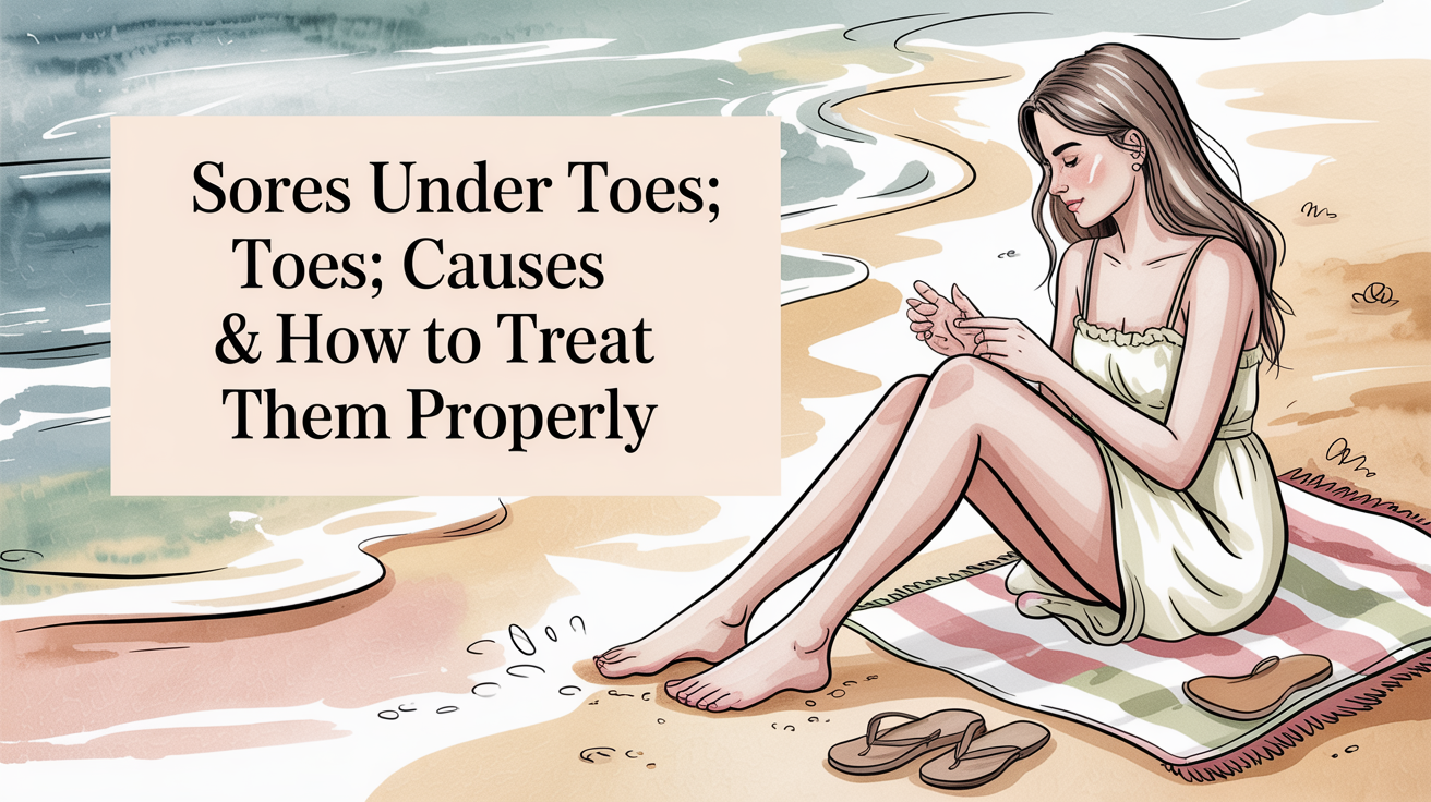 Sores under toes: Causes & How to Treat Them Properly – Jane Vine