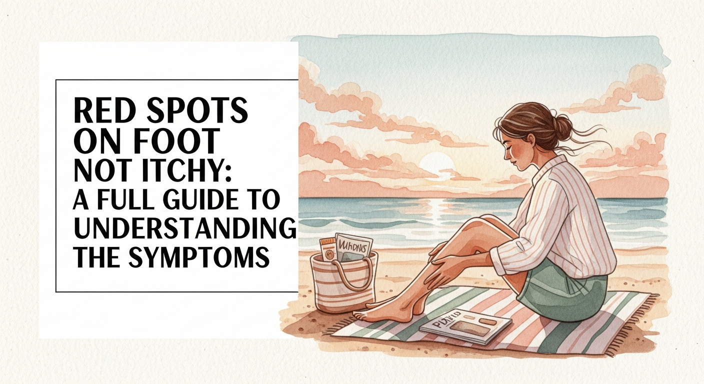 Red spots on foot not itchy: A Full Guide to Understanding the Symptom ...