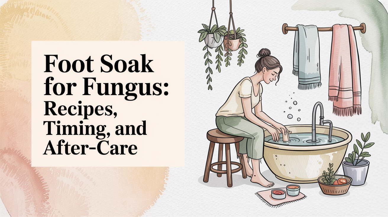 Foot Soak for Fungus: Recipes, Timing, and After‑Care – Jane Vine
