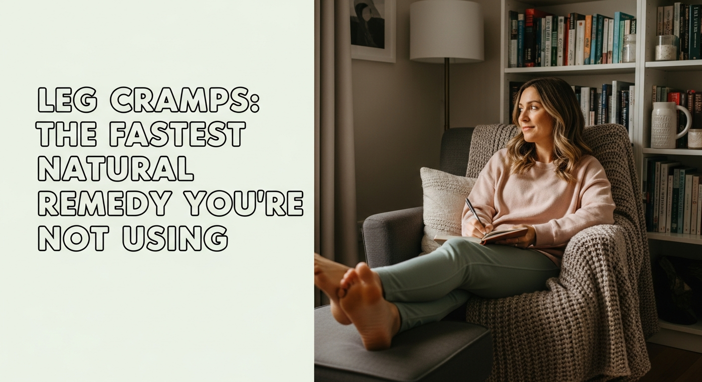 Leg Cramps: The Fastest Natural Remedy You’re Not Using – Jane Vine