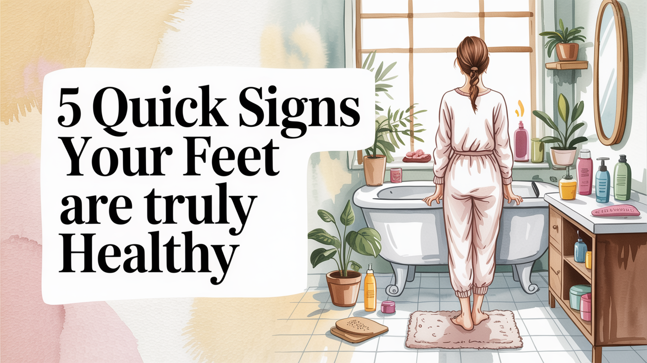 How to tell if your feet are healthy – Jane Vine